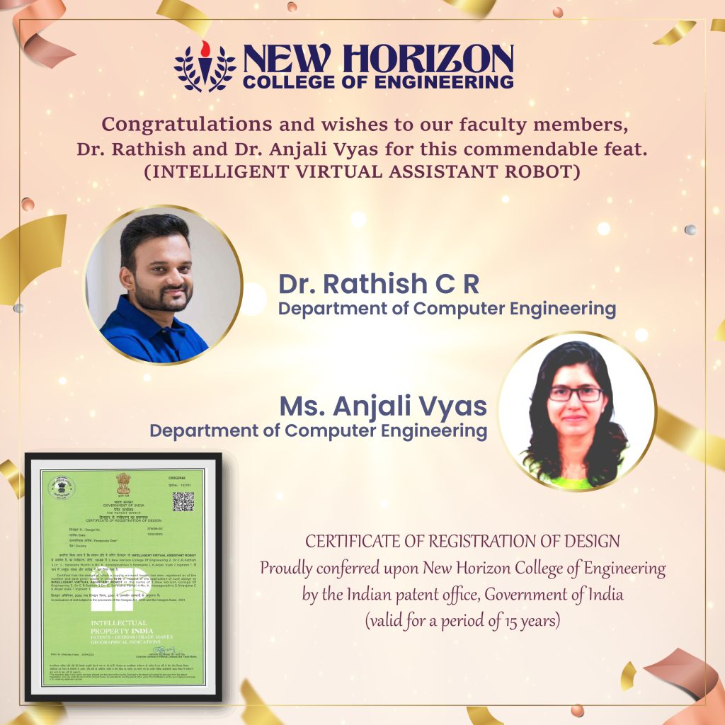 Patents - New Horizon College of Engineering